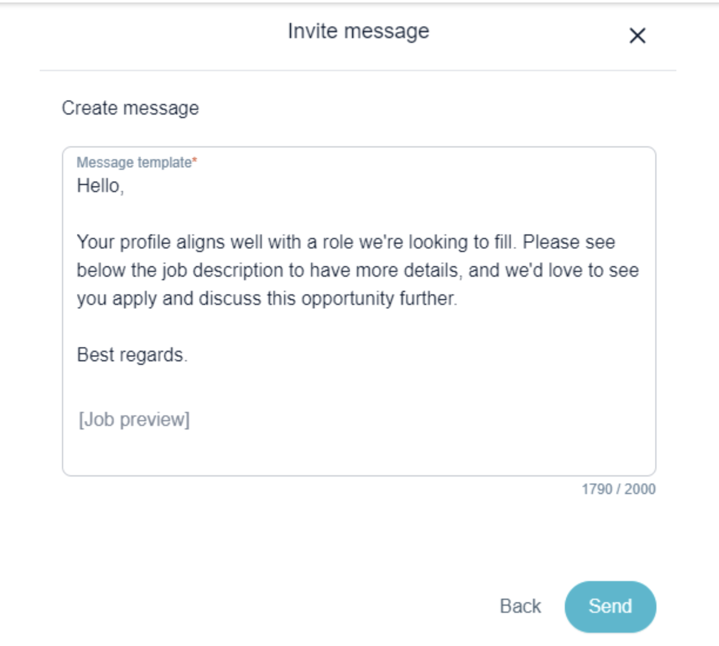 Recommended Candidates & Invite to Apply | Talent Acquisition ...